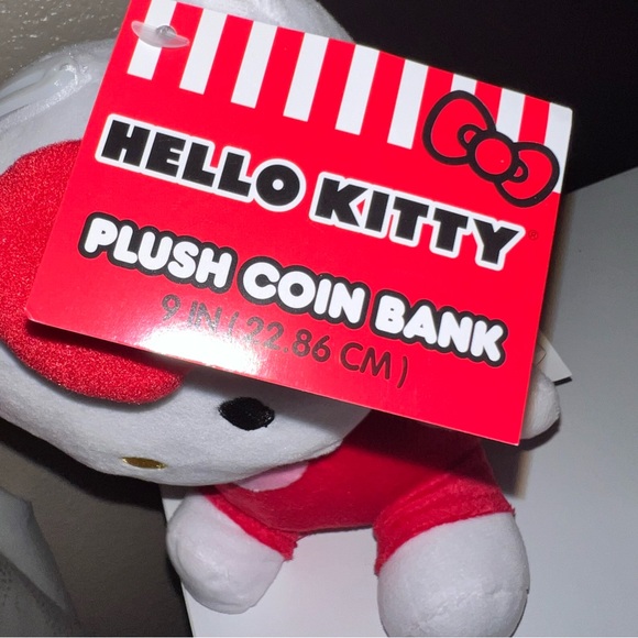 Sanrio | Toys | Hello Kitty Plush Coin Bank | Poshmark